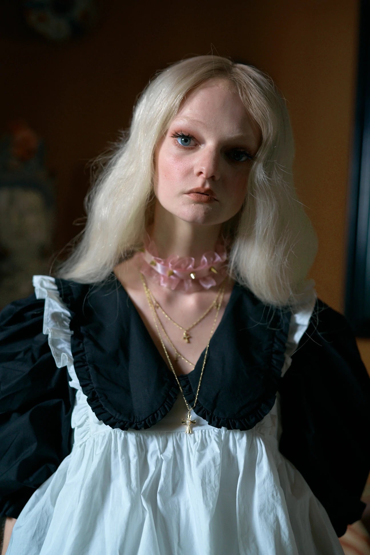 Renaissance Punk Ruffled Spike Collar – Stonehart Jewelry